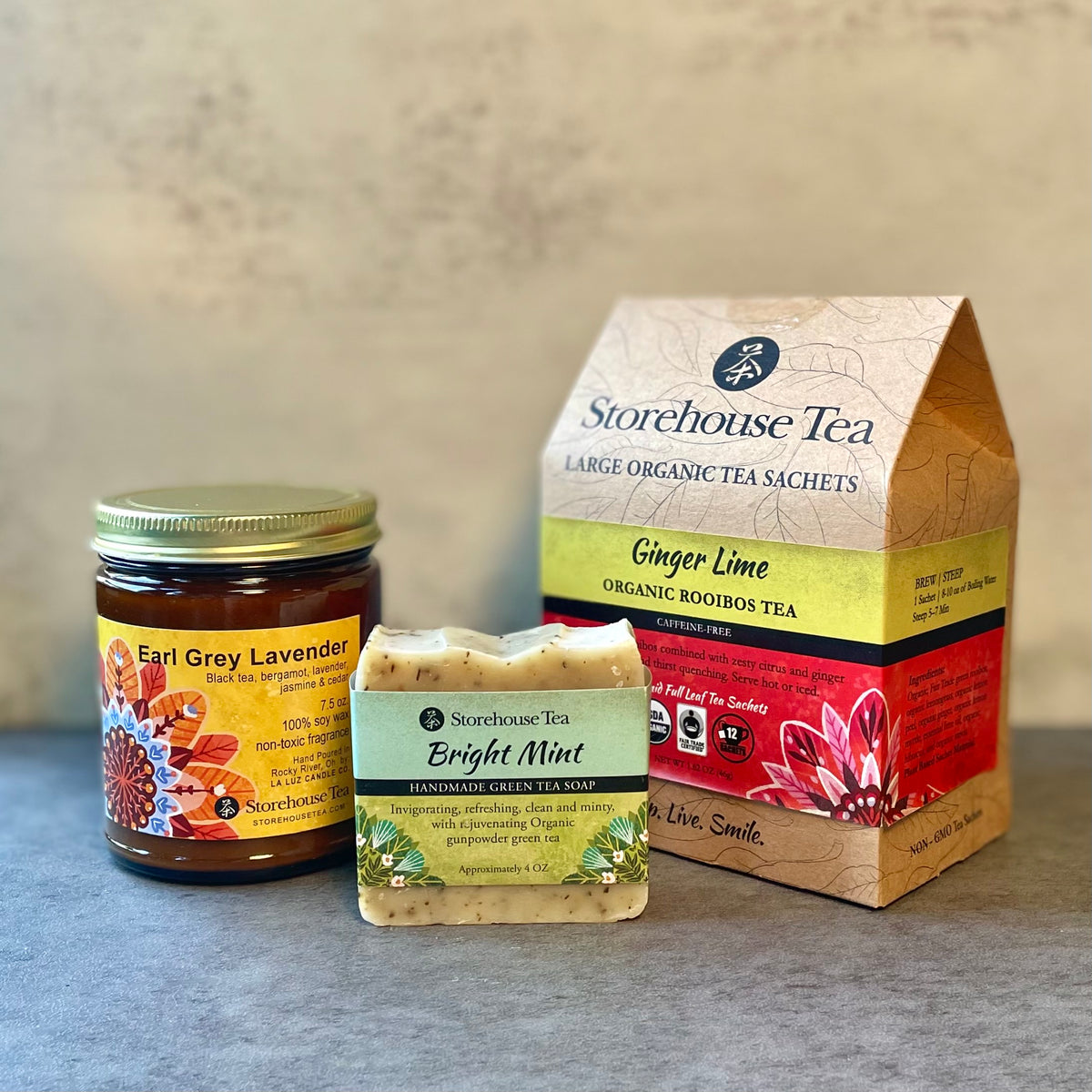 Handmade Tea Soap & Loose Leaf Tea Box | The Relaxation Combination ...