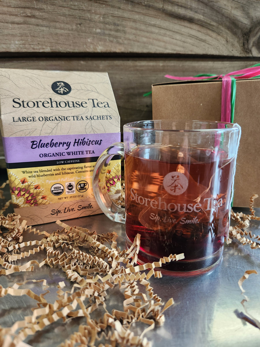 Storehouse Tea Sachet Box (1 of 13 Options) & Storehouse Tea Mug