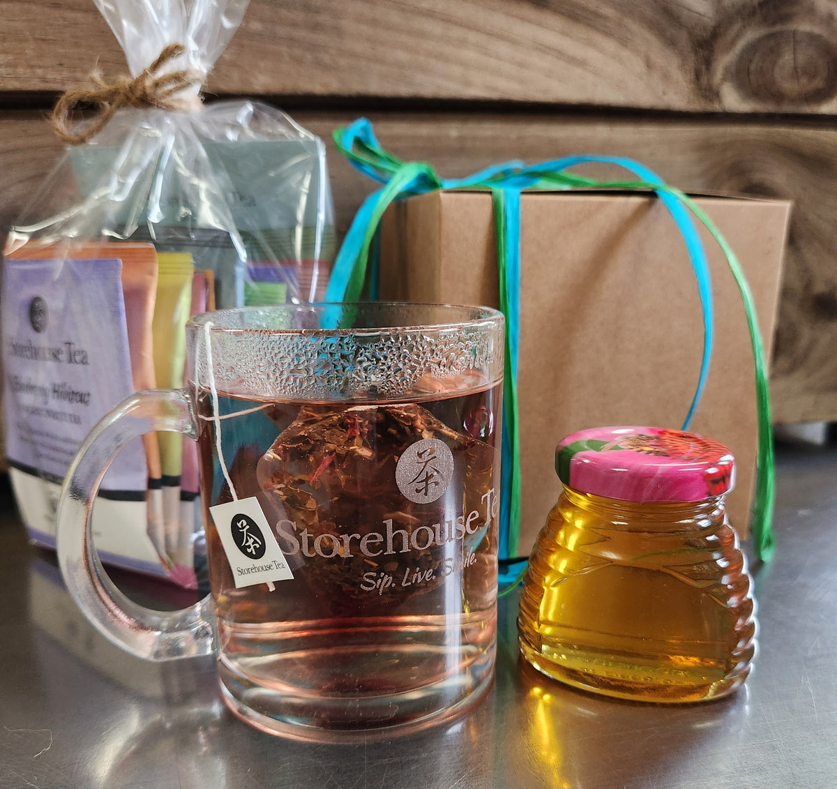 Storehouse Tea Sachet Variety Pack, Storehouse Tea Mug & Small Honey ...