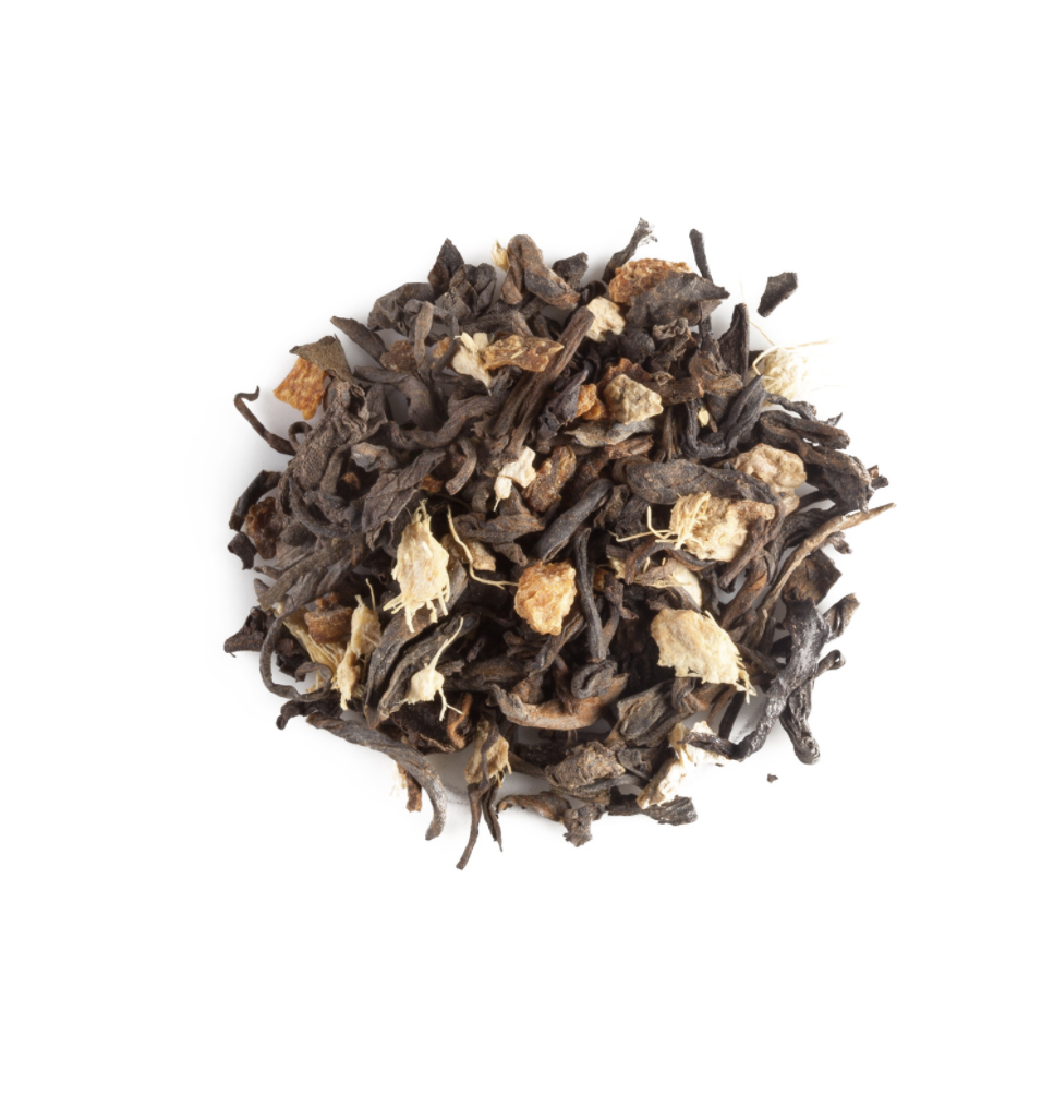 Ginger Pu-erh Organic Black Tea | Storehouse Tea