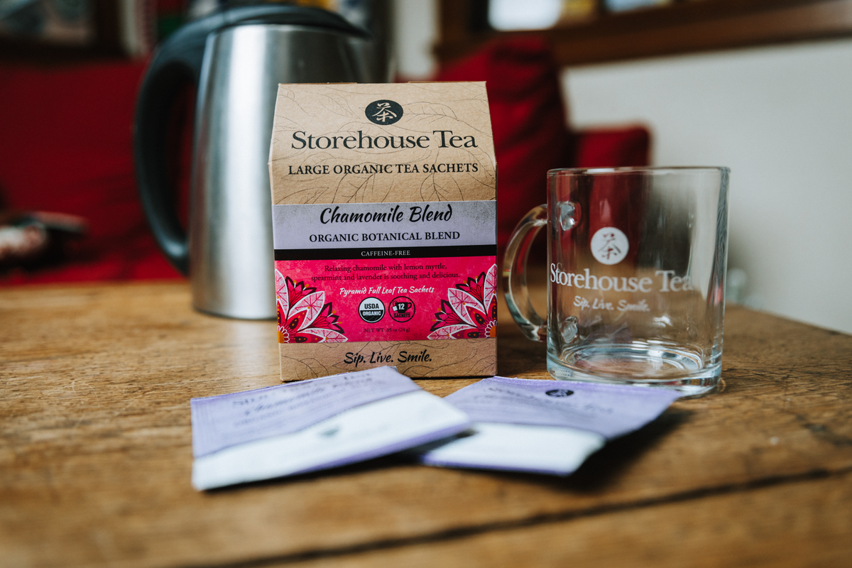 Storehouse Tea Sachet Box (1 of 13 Options) & Storehouse Tea Mug